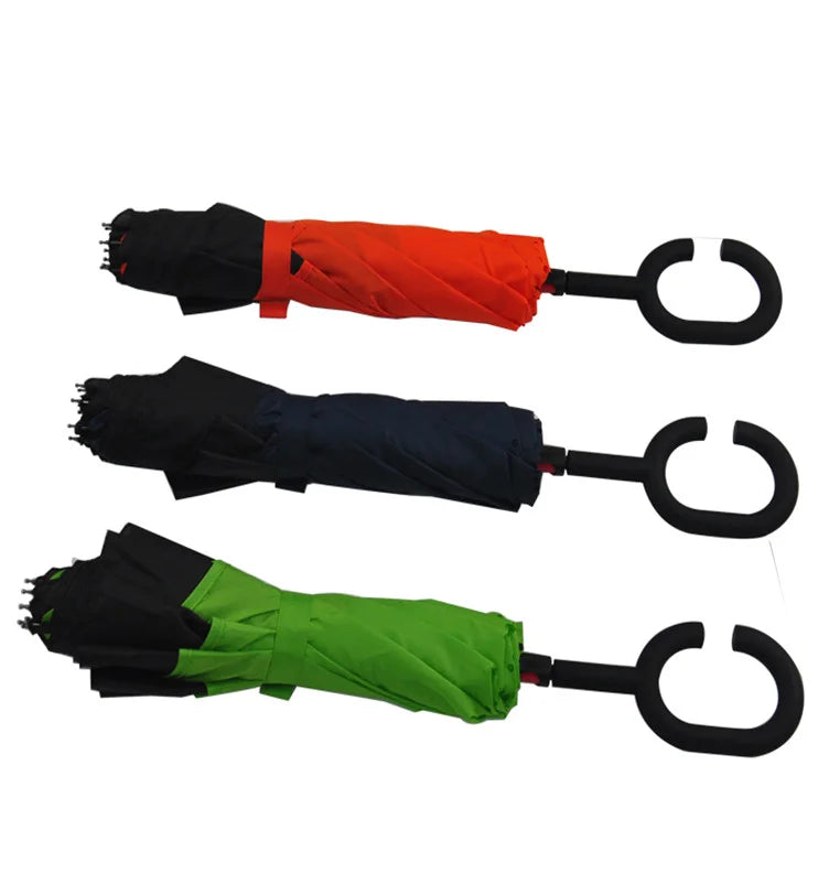 Custom Printed Inverted Reverse Umbrella | Custom Umbrellas Singapore ...