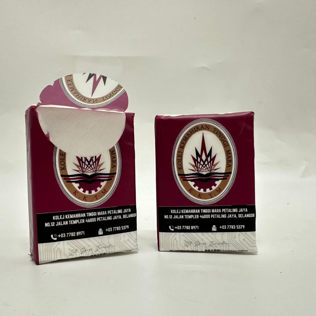Plastic Pocket Tissue | Custom Tissue Singapore – Gifthub SG
